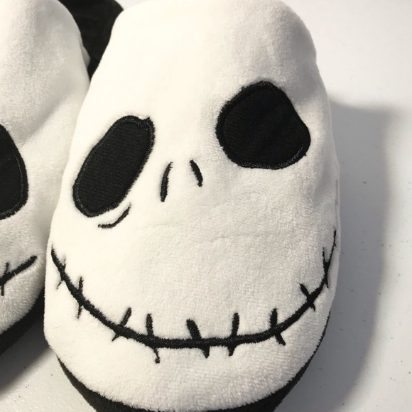 Disney | Shoes | Jack Skellington Slippers Medium House Bath | Poshmark